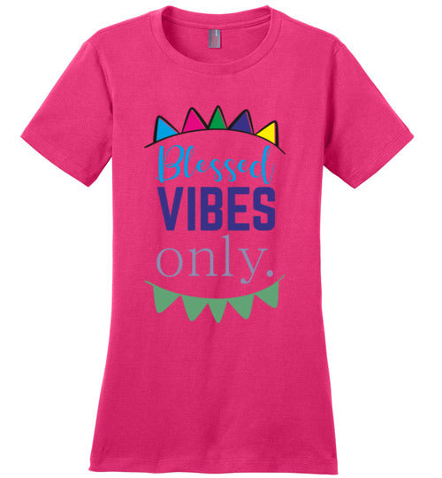 Blessed Vibes Only T-Shirt – Marvel Hairs