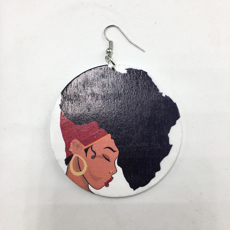 My African Roots Earrings | Marvel Hairs